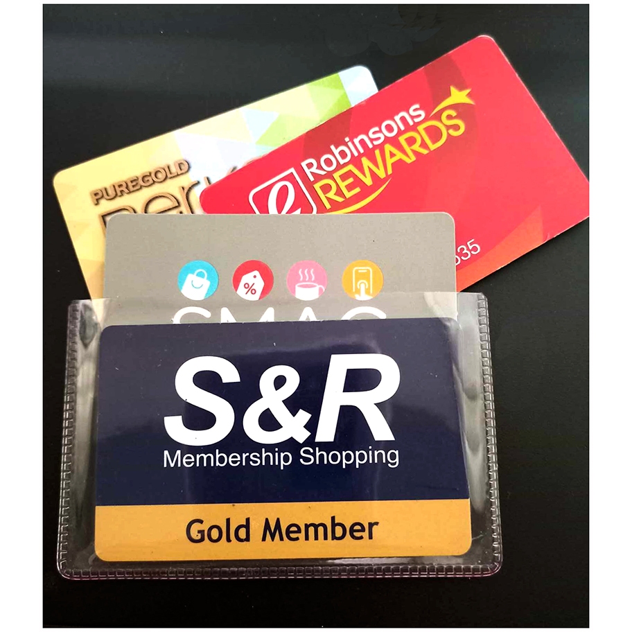 ATM CARD CASE 6 cm X 9.5 cm - CAN HOLD 4 CARDS | Shopee Philippines