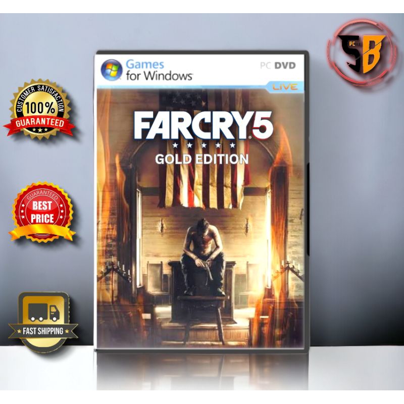 PC Laptop Video Game FC5 Far Cry 5 Gold Edition +DLCs USB Windows OS ...