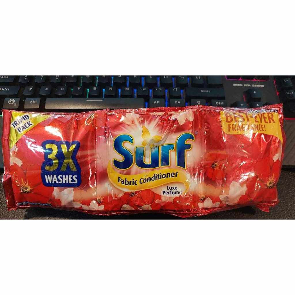 SURF FABRIC CONDITIONER LUXE PERFUME 69ML X 6 SACHETS | Shopee Philippines