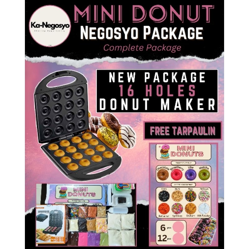 Mini Donut Complete Negosyo Package | Shopee Philippines