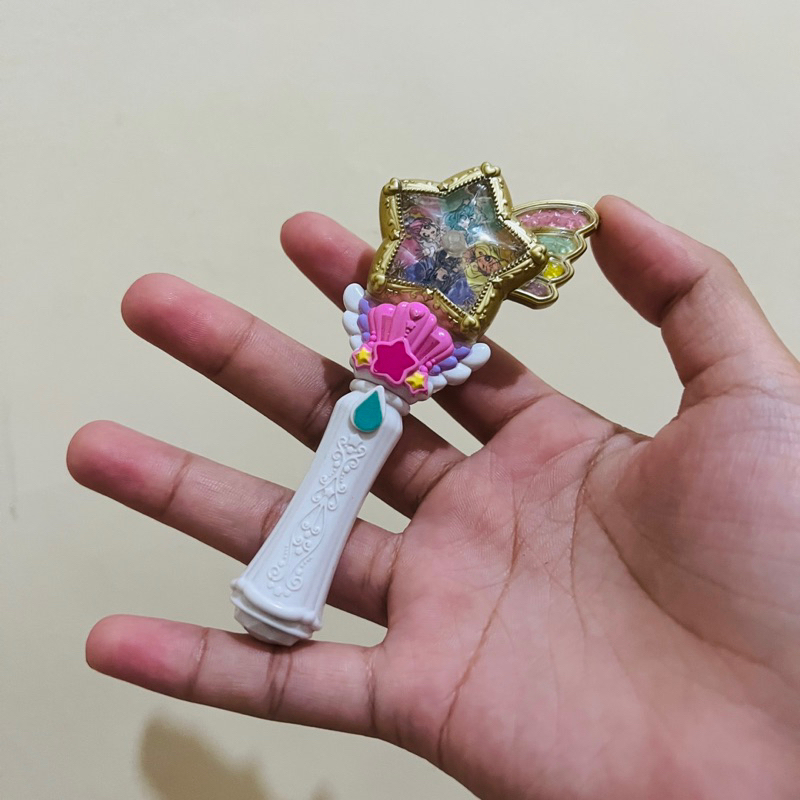 4” GLITTER FORCE STAR TWINKLE PRECURE STICK WEAPON HEM (Authentic ...