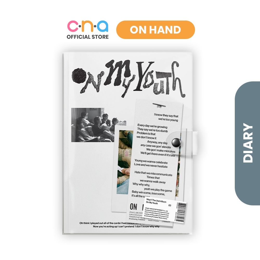 CNA Wayv - On My Youth (Diary Ver.) | Shopee Philippines