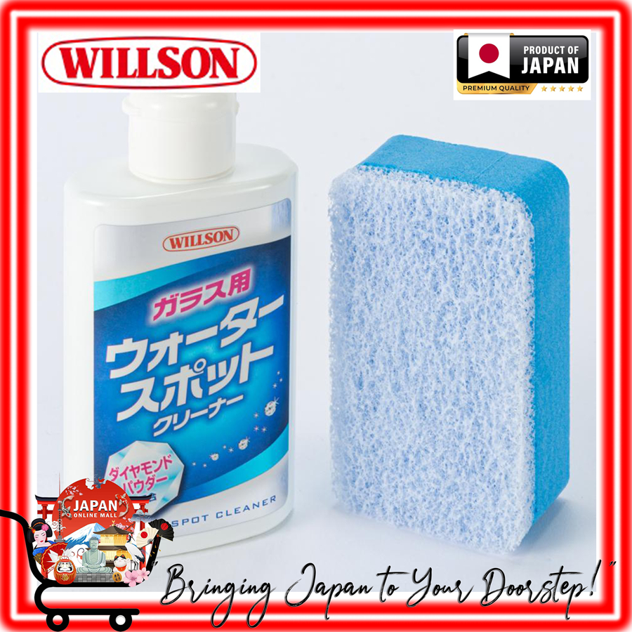 [Willson] Water Spot Glass Cleaner 125ml | for Severe Acid Rain, Watermarks, Stain, Lime Scale ...