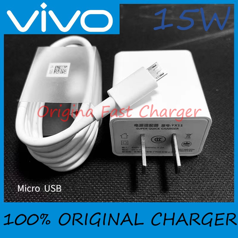 VIVO Charger 5A Micro USB/V8 Cable 2IN1 Adapter Set For Android Charger ...