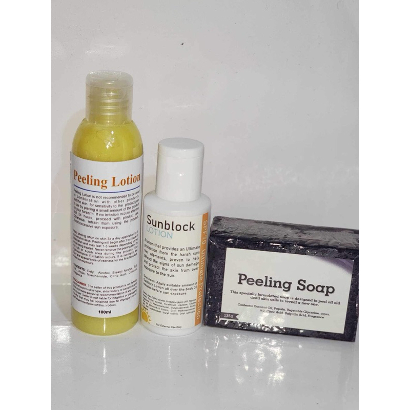 PEELING LOTION ORIGINAL 100ML + SUNBLOCK LOTION SPF70 ULTIMATE ...