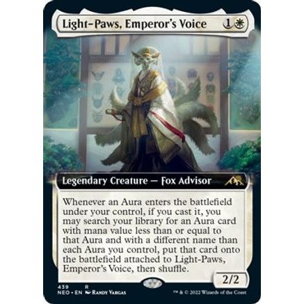 Light-Paws, Emperor's Voice - Kamigawa: Neon Dynasty (NEO) MTG | Shopee ...