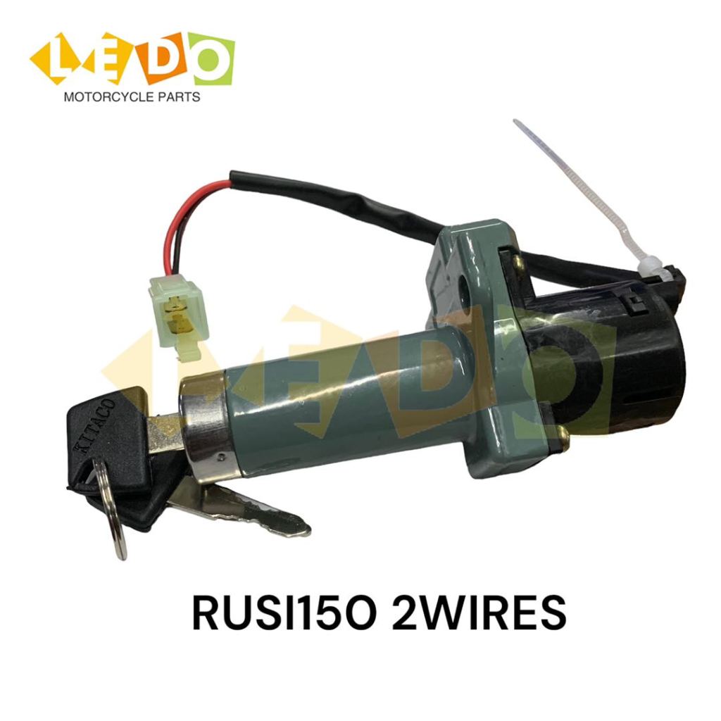 MOTORCYCLE IGNITION SWITCH SINGLE RUSI 150 2WIRES | Shopee Philippines