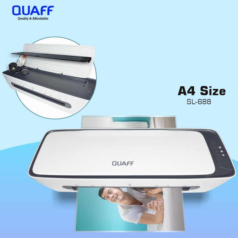 QUAFF 5 in 1 Laminating Machine A4 (max laminate 125mic) SL-688 ...