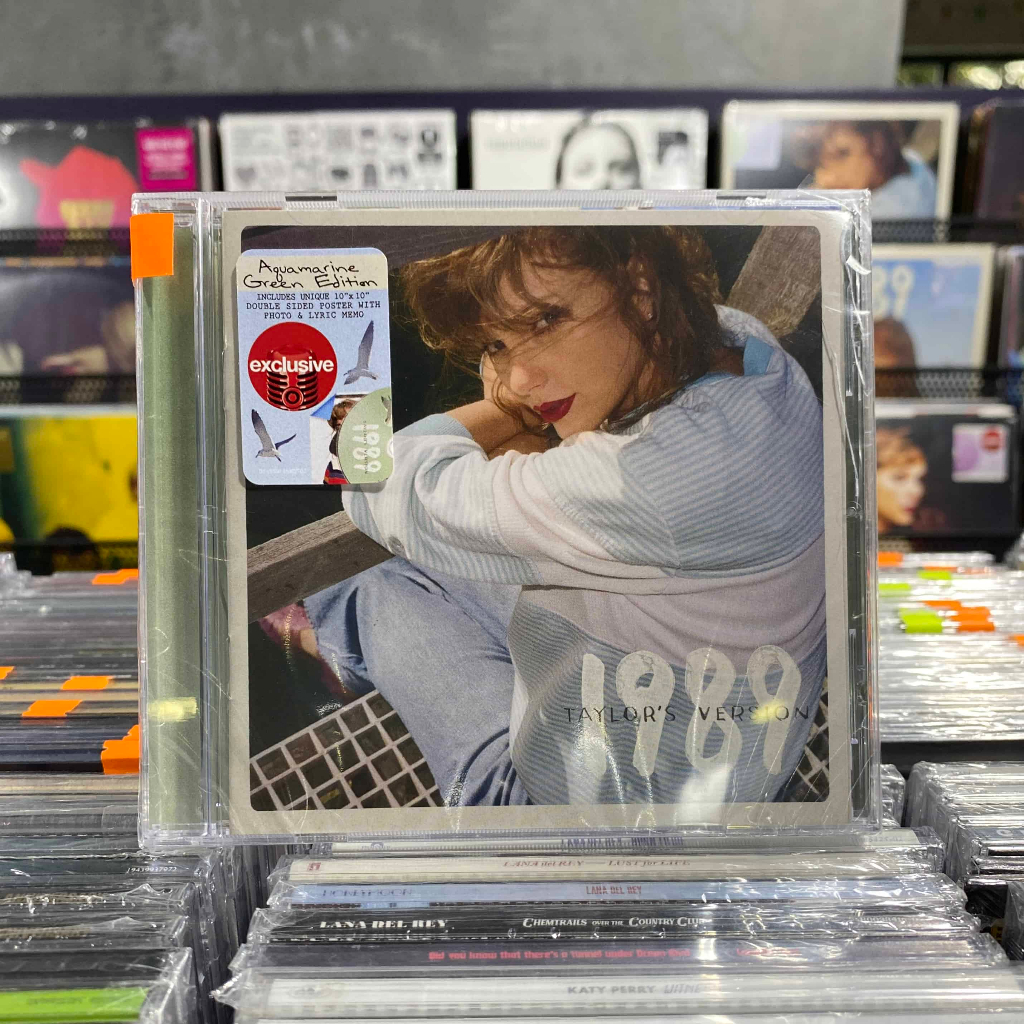 TAYLOR SWIFT 1989 (Taylor's Version) Aquamarine Green Target Jewel Case ...