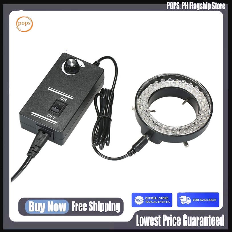 Microscope LED Ring Light Illuminator Lamp Microscope Circle Light ...