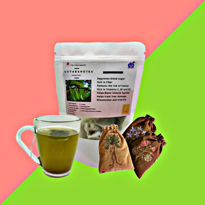 GUYABANO HERBAL TEA (30pcs per pack) pure organic herbal tea | Shopee ...