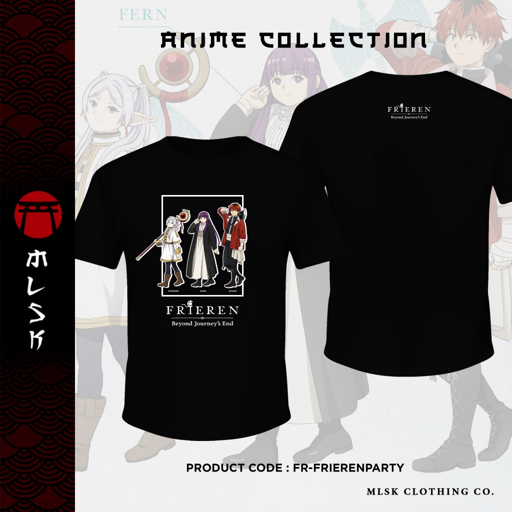 FRIEREN FERN STARK ANIME SHIRT | SOUSOU NO FRIEREN SHIRT | SMOOCH KISS ...