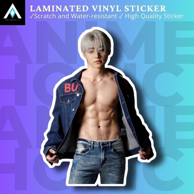 EN- ENHYPEN SUNOO LAMINATED VINYL STICKER FOR ENGENE |~ ANIMEHOLIC ...