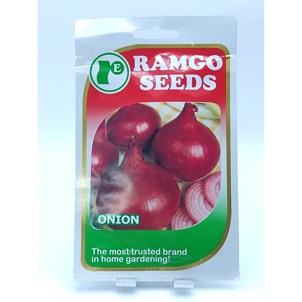 RAMGO RED CREOLE RED ONION SEEDS ORIGINAL PACK (3 GRAMS) | Shopee ...