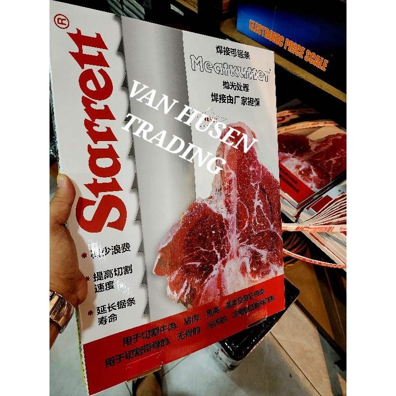 72 inch Starrett Meat kutter Bonesaw blade replacement meat cutting ...