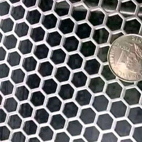 PERFORATED METAL SCREEN HEXAGON | Shopee Philippines