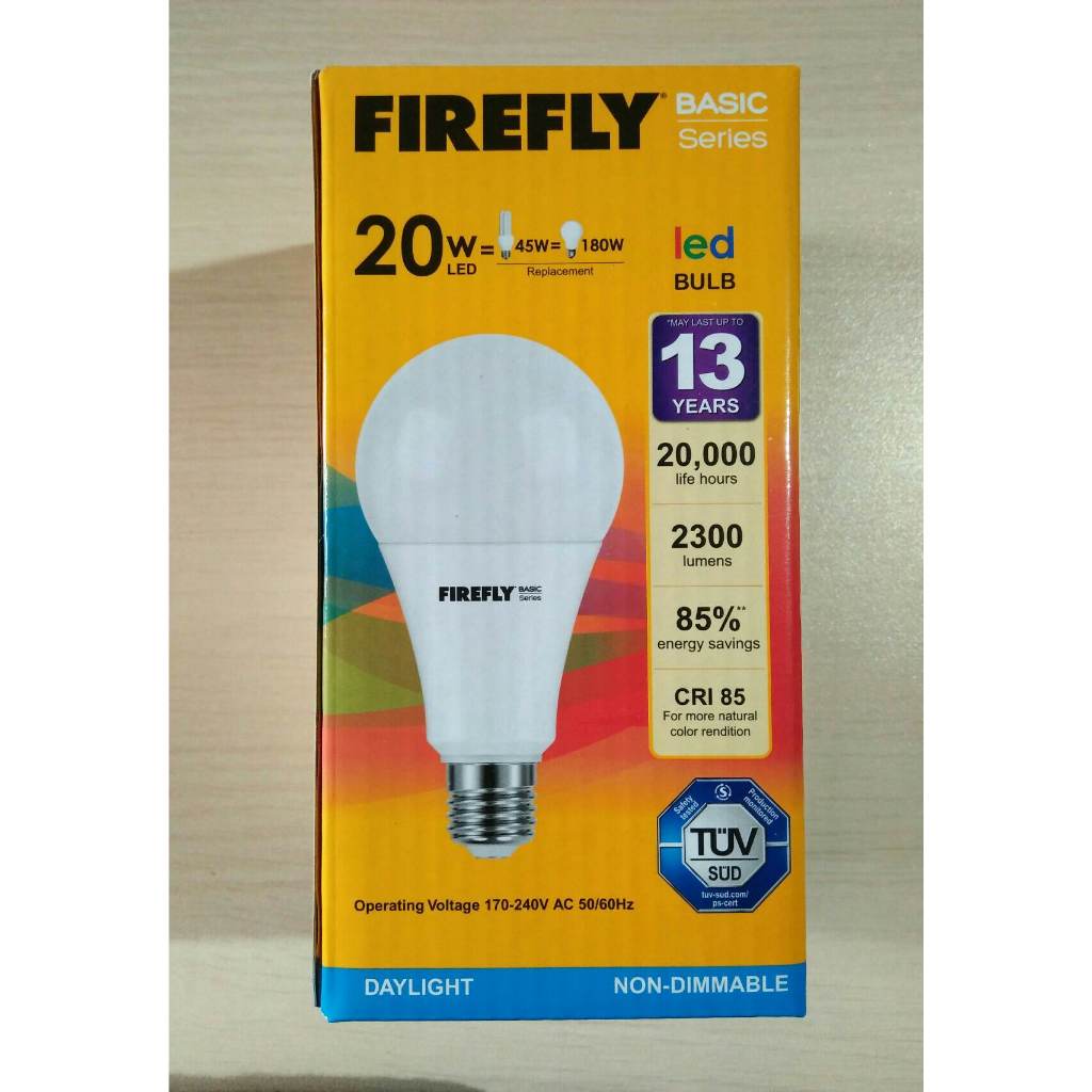 FIREFLY LED BULB - 100% energy saving (3watts up to 20 watts) | Shopee ...