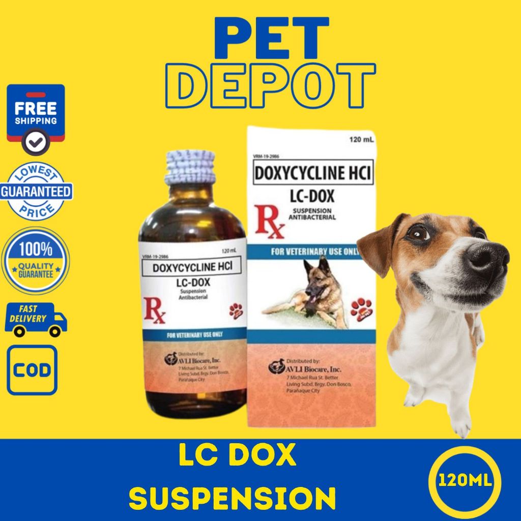 LC DOX SUSPENSION FOR DOGS 120mL | Shopee Philippines