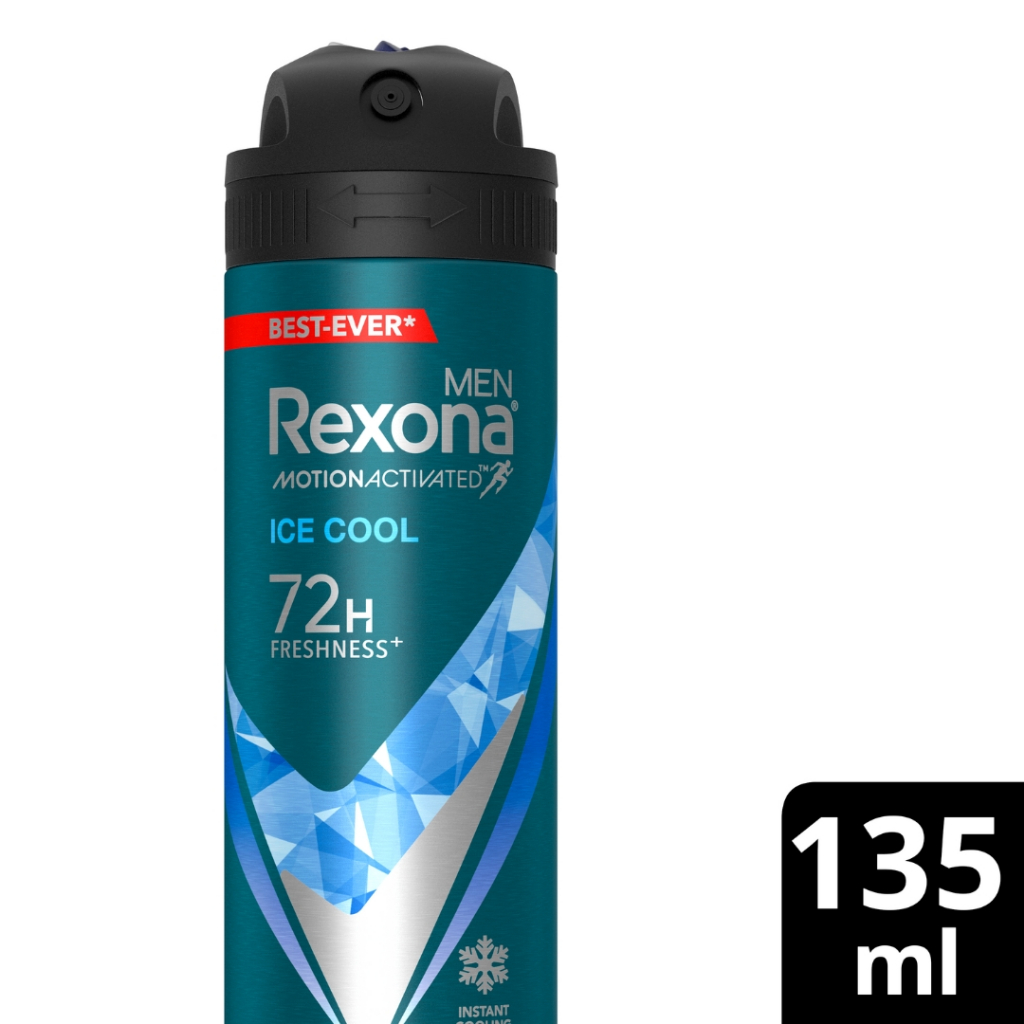 REXONA Men Deodorant Spray Ice Cool 135ml | Shopee Philippines