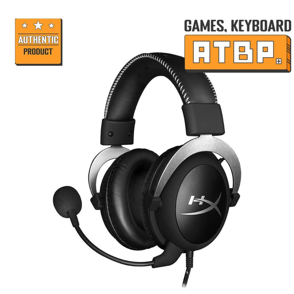 HyperX Cloud Pro Wired Gaming Headset (Silver) | Shopee Philippines