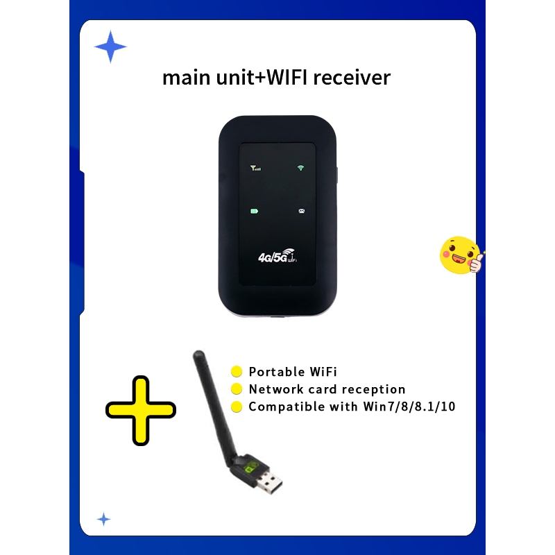 H806 Wireless Router 4G LTE 5G Mini Modem 150Mbps Mobile Broadband WiFi ...