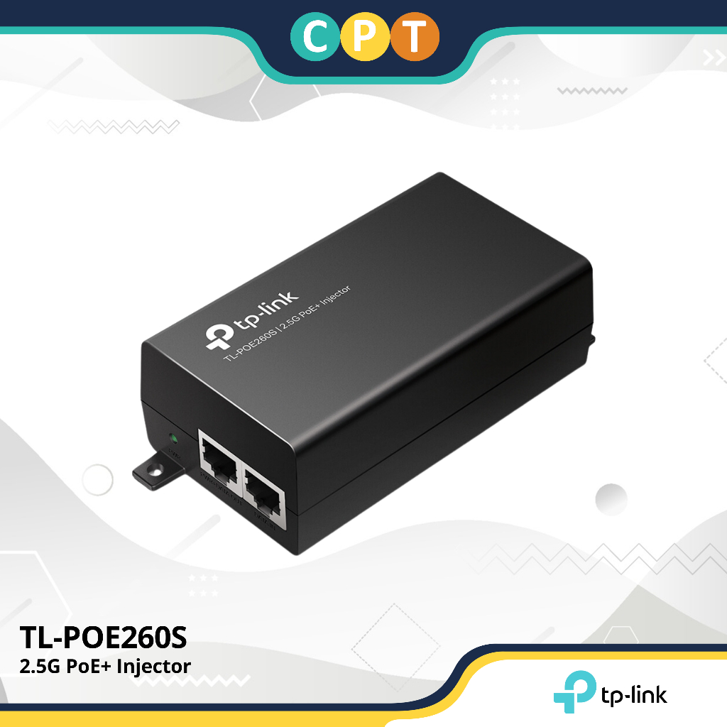 TP-Link TL-POE260S New 2.5G PoE+ Injector | Shopee Philippines