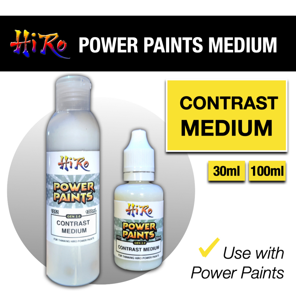 Power Paints Medium (Contrast Medium) | POWER PAINTS by Hiro | Shopee ...