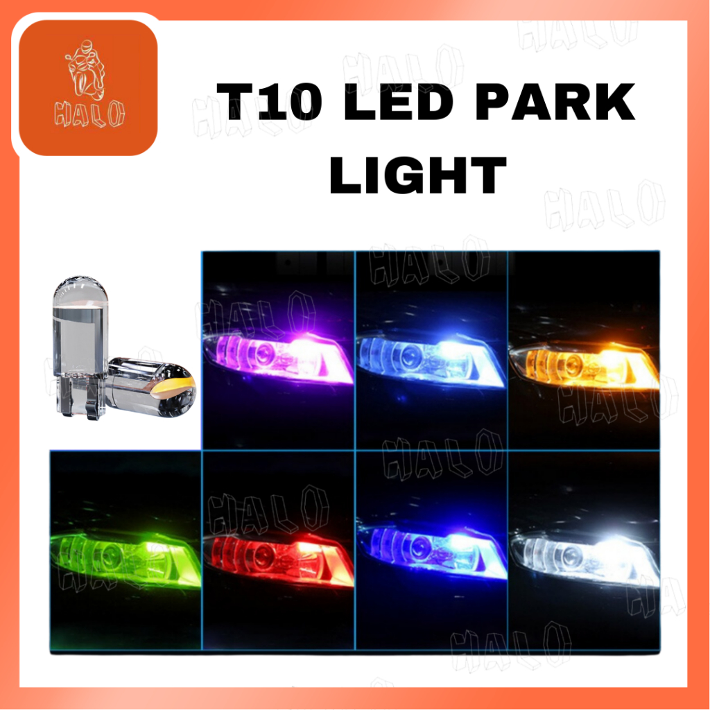 [HALO MOTOR] T10 LED PARK LIGHT PEANUT BULB (1PAIR/2PCS) | Shopee ...