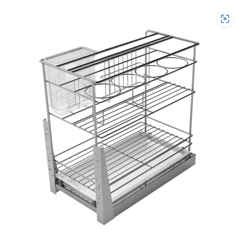 Heavy Duty 304 Condiments pull out rack | Shopee Philippines