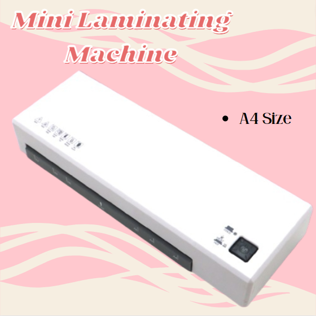 Mini Laminator A4 Size Laminating Machine Fast Pre-Heating | Shopee ...
