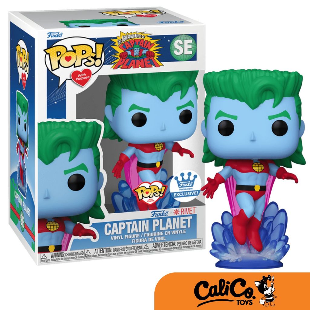POP! Animation: Captain Planet - Captain Planet Flying (Funko Shop ...