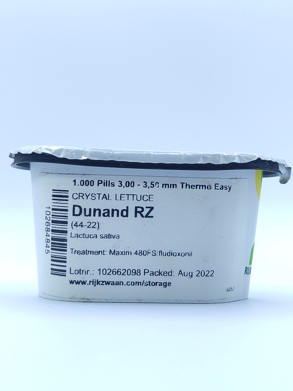 RIJK ZWAAN DUNAND RZ CRYSTAL LETTUCE SEEDS LIKE LALIQUE (1000 PILLS ...