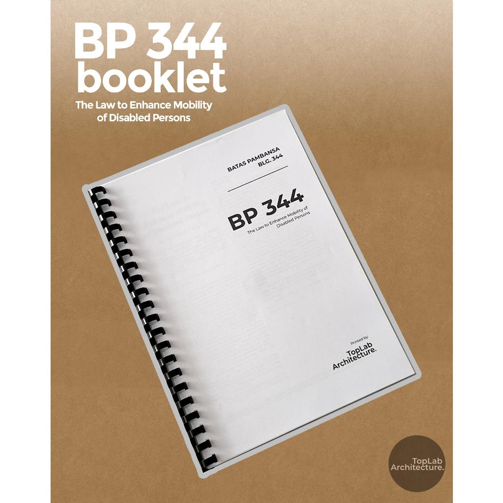 Toplab Architecture Review Booklets (BP 220, BP 344, PD 957, UAP IAPOA ...