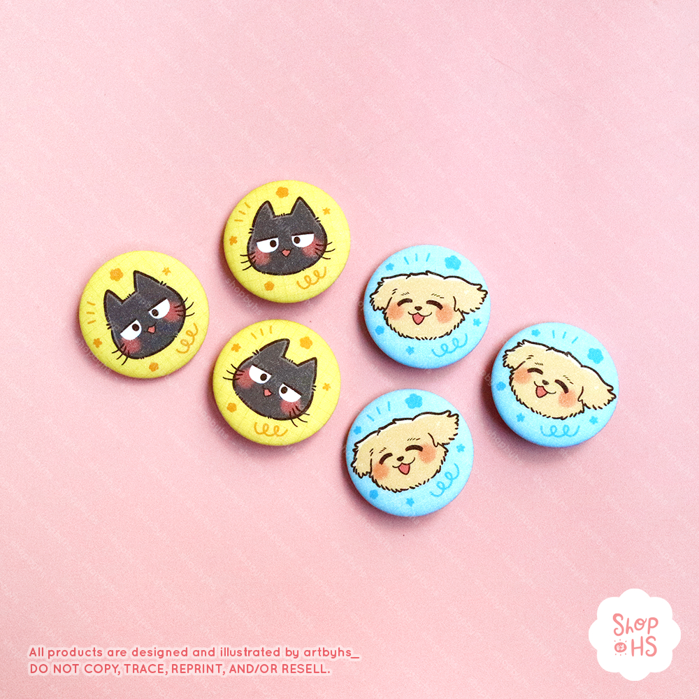 Skip and Loafer Button Pin | Shopee Philippines