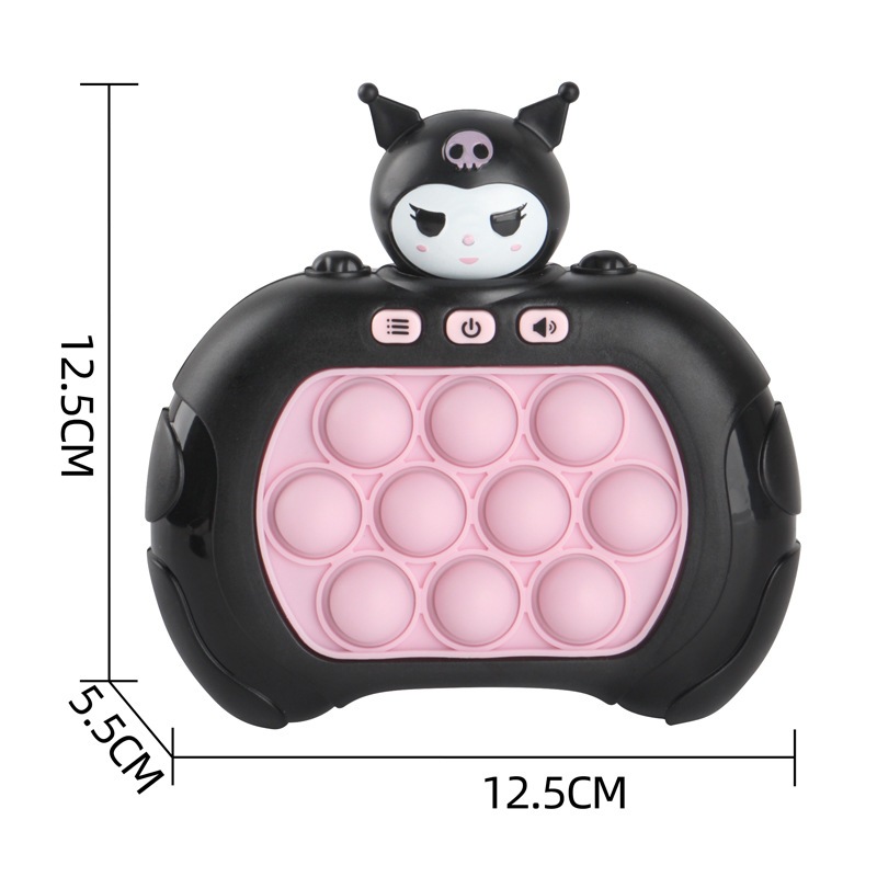 Electronic Quick Push Toy Kuromi Pop it Toys Quick Speed Push Game ...
