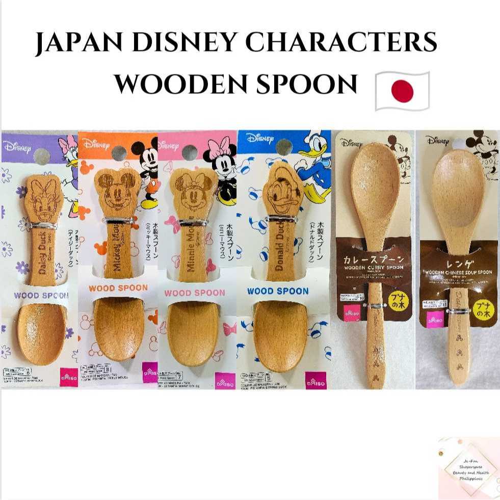 NON-STICK WOODEN SPOONS DISNEY HIGH QUALITY WOODEN TEASPOON CUTE ...