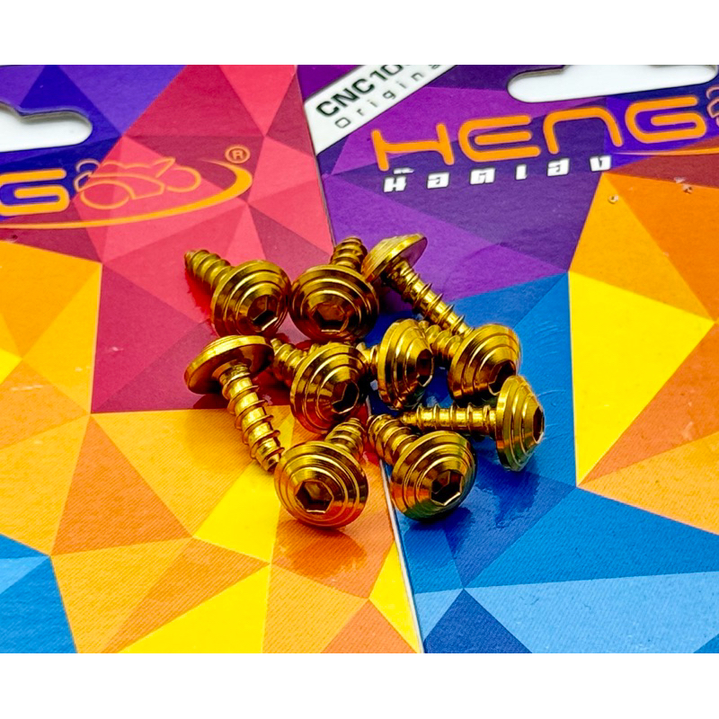HENG BODY BOLT FLOWER TYPE / MUSHROOM TYPE FOR YAMAHA SUZUKI m5x15 ...