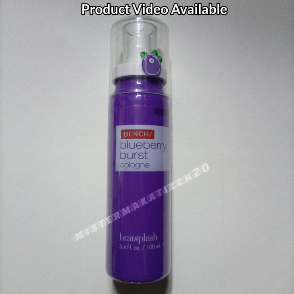 Bench Blueberry Burst Cologne 100 ml | Shopee Philippines
