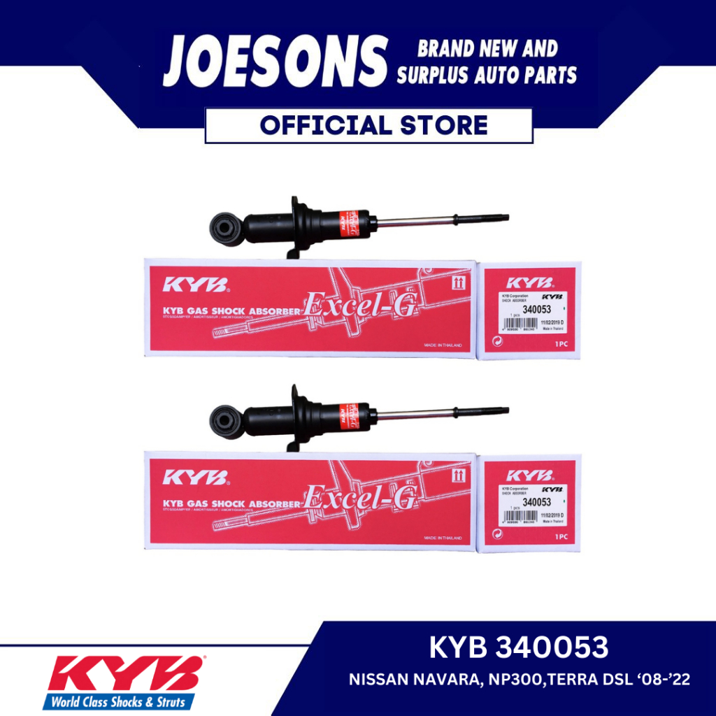 KYB 340053 FOR NISSAN NAVARA, NP300,TERRA DSL 2008 - 2022 SET OF 2 ...