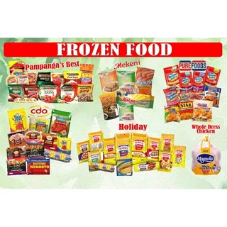 Shop frozen foods tarpaulin for Sale on Shopee Philippines