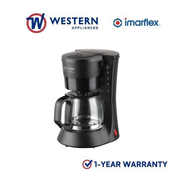 Imarflex ICM300 4-6 Cups Coffee Maker | Shopee Philippines