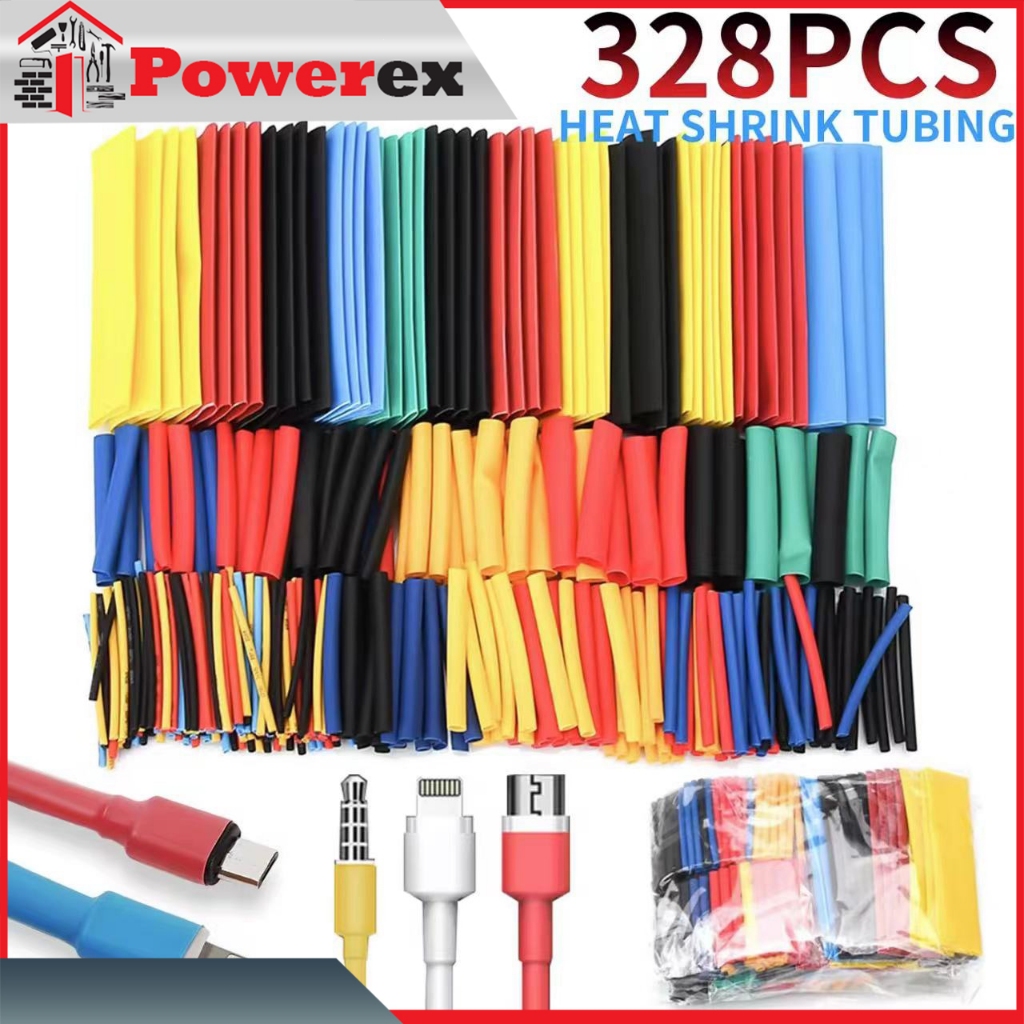 Heat Shrink Tubing Insulation Shrinkable Tubes Assortment Polyolefin ...