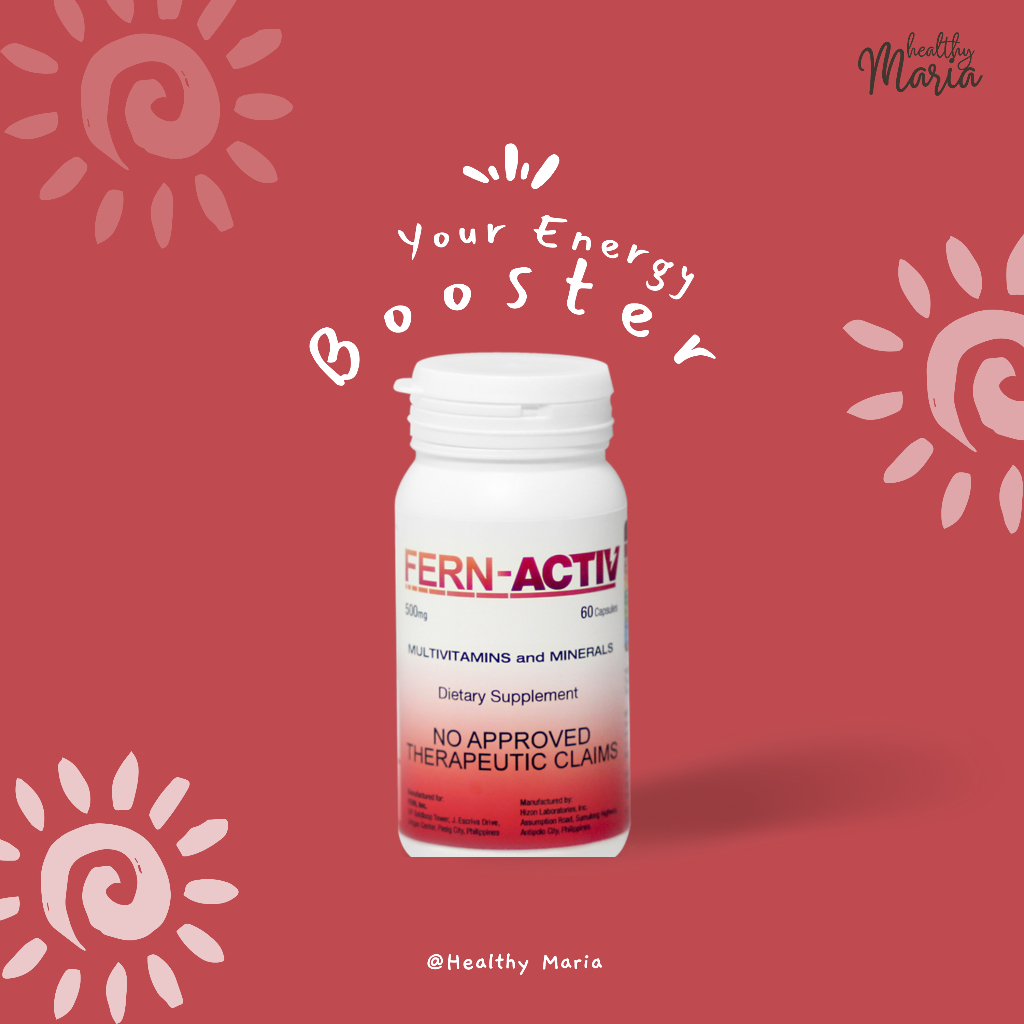 I-Fern Activ 60's Multivitamins and Minerals | Shopee Philippines