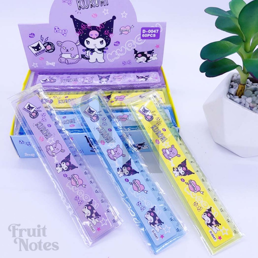 VG246 Sanrio Kawaii Kuromi Theme Ruler (1 pc) | Shopee Philippines