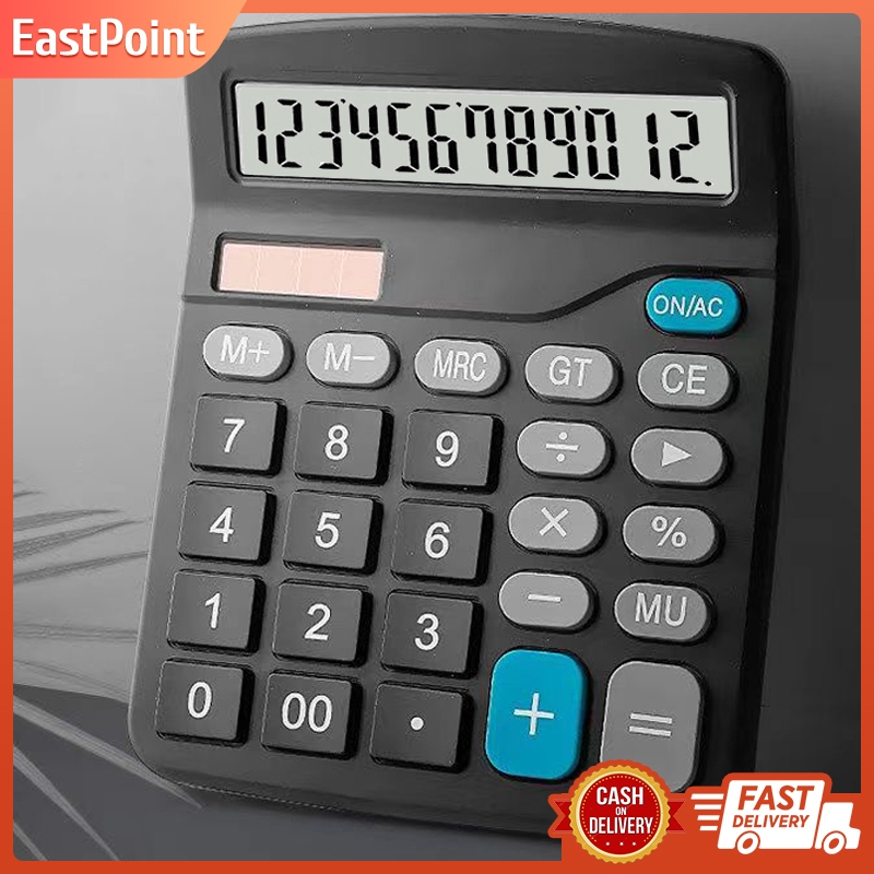 Black Calculator Simple Portable Student Office Supplies Stationery ...