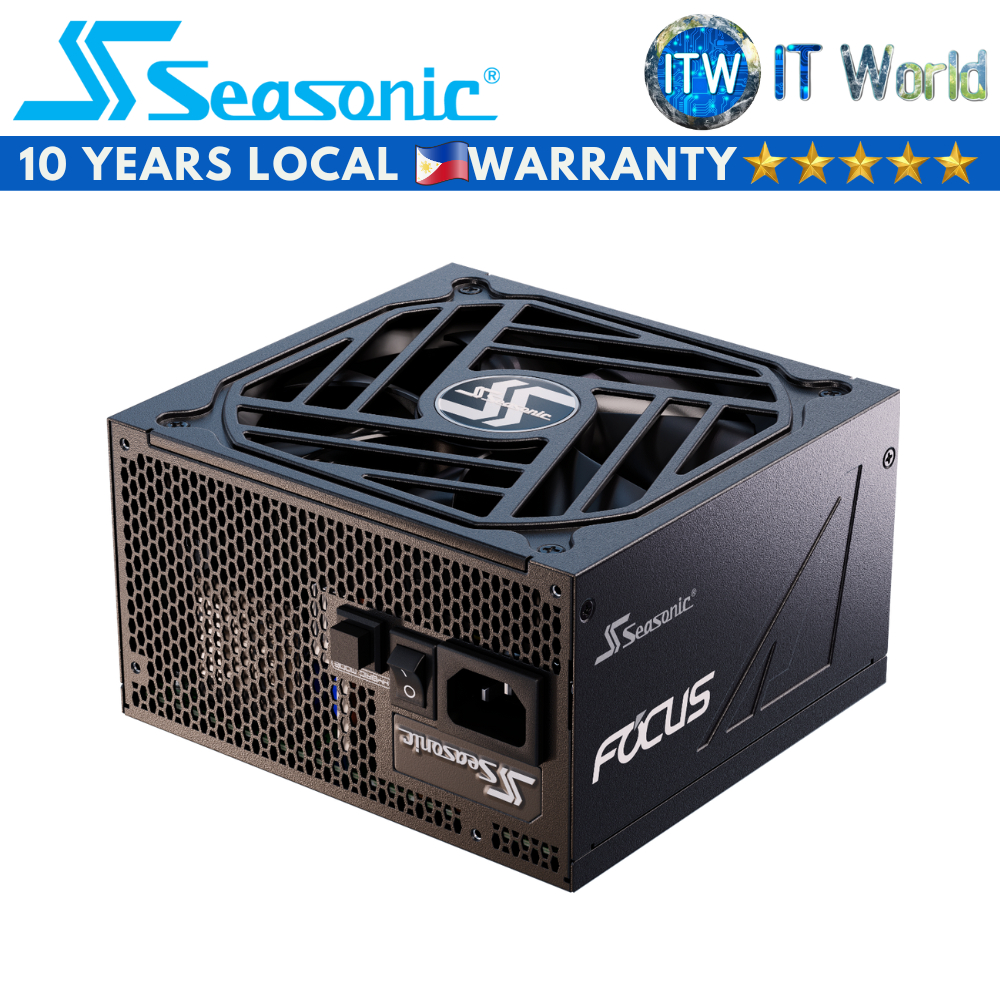 Seasonic Focus GX-850 ATX3.0 850W 80+ Gold Fully Modular Power Supply ...