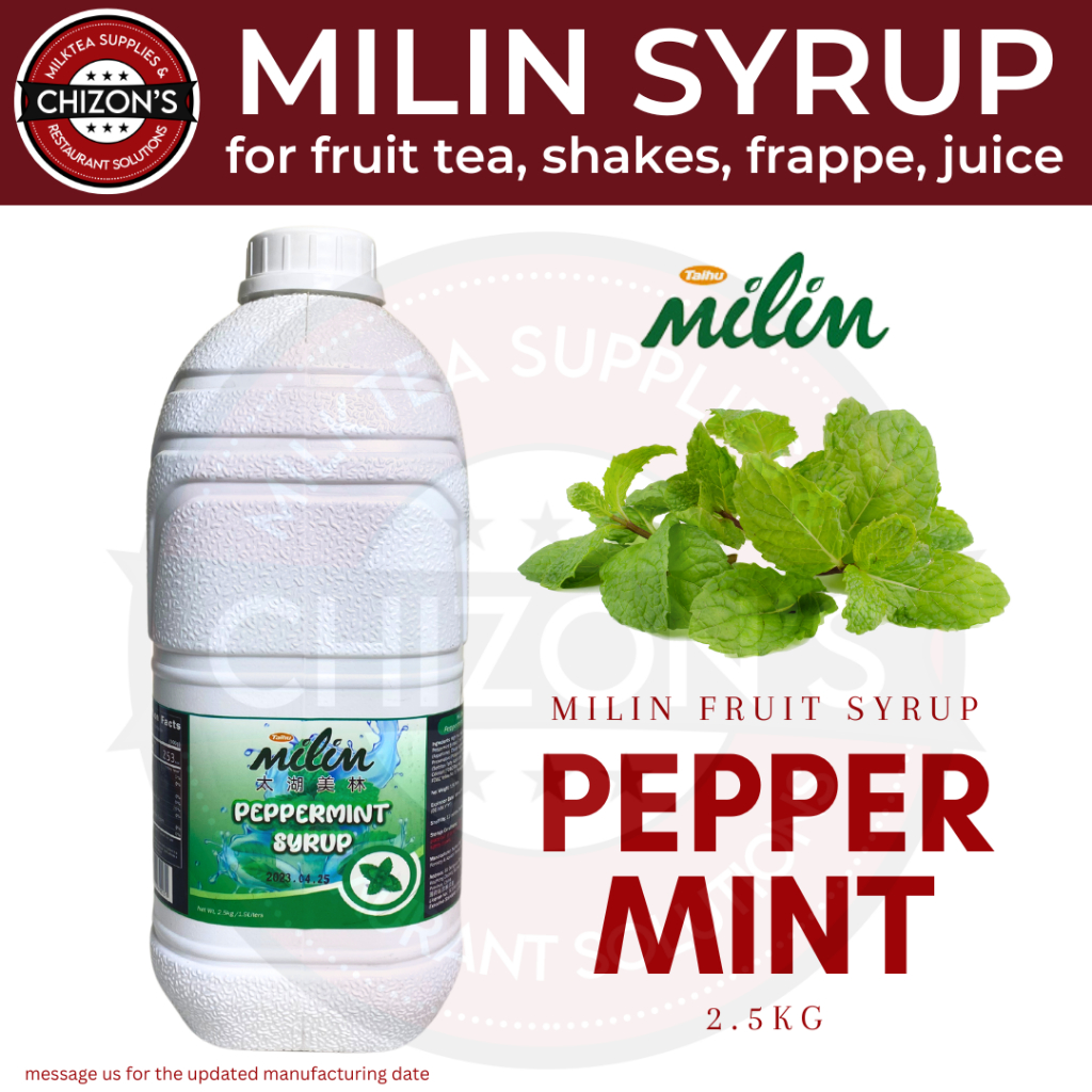 MILIN Fruit Tea Syrup 2.5kg Shake, Juice, Tea, Frappe | Shopee Philippines