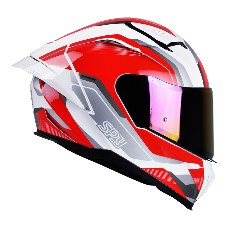 SPY Strike GD S9 - DELTA Full Face Helmet Dual Visor (Free Clear Visor ...