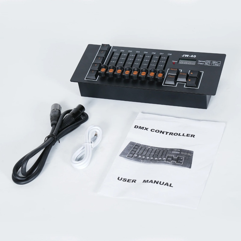 JW-40 DMX Effect Controller, 40 channels LED Stage Light Control for ...
