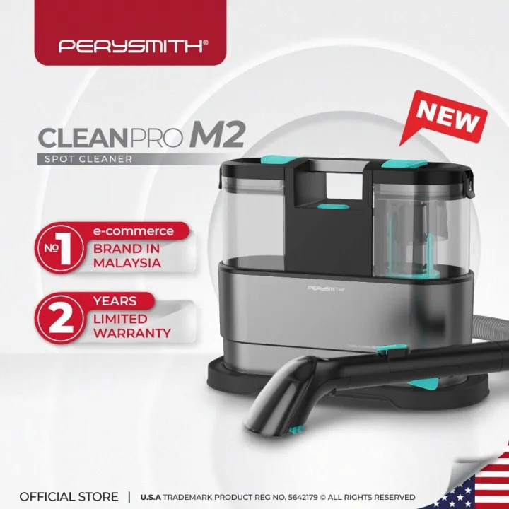 PerySmith Spot Cleaner Clean Pro Series M2 (Fabric Cleaner / Carpet ...